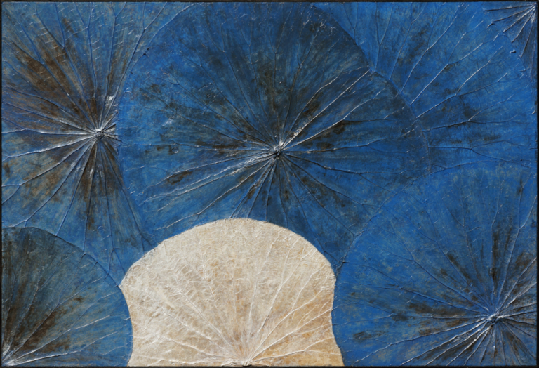 Tableau en Feuilles de Lotus | Mobilier Zen | Salon Zen | Chantal Charron